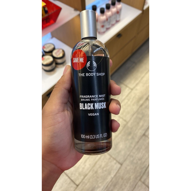 Jual The Body Shop Black Musk Fragrance mist Vegan 100ml (Original ...