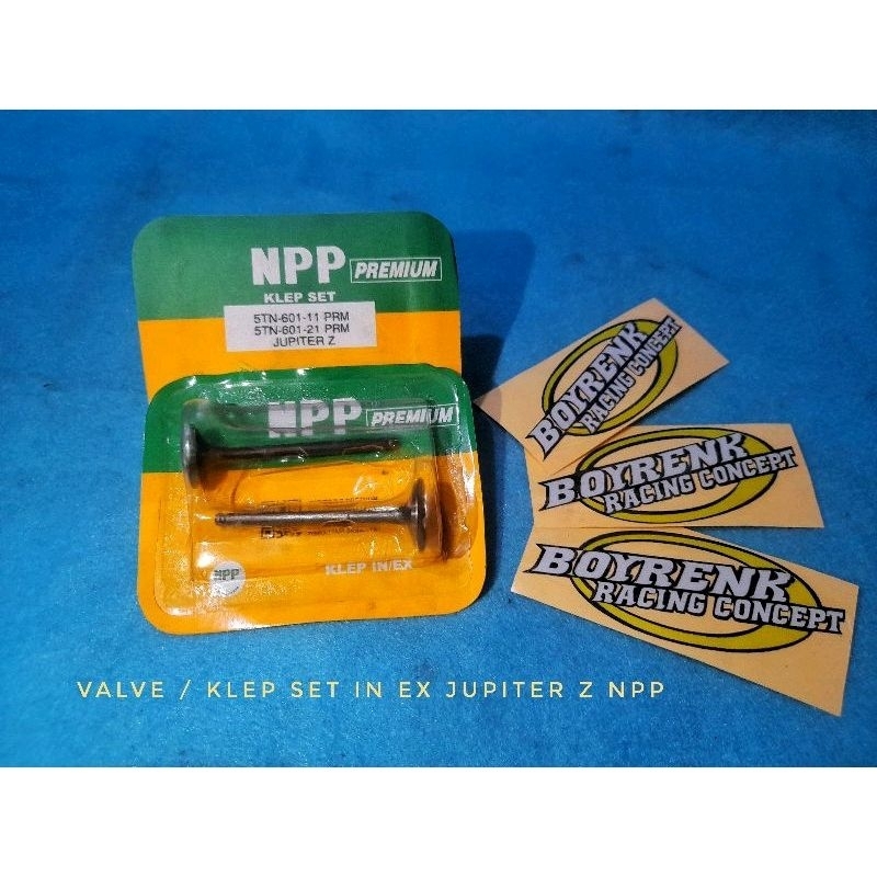 Jual VALVE SET / PAYUNG KLEP IN EX JUPITER CRYPTON NPP - BOYRENK RACING CONCEPT | Shopee Indonesia