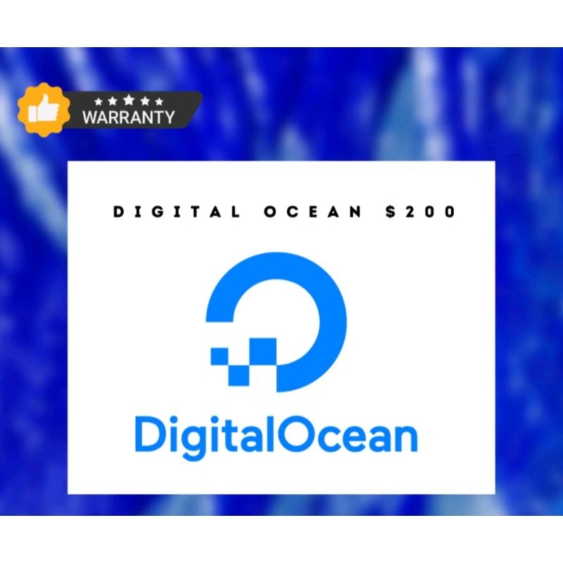 Jual Akun Cloud DigitalOcean OWNER $200 Mastif 60 Hari Garansi | Shopee Indonesia