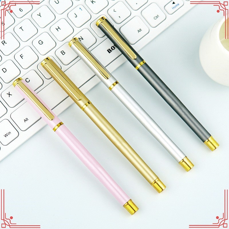 Jual Pulpen Ballpoint Metal PAKU Pen Gel besi bahan stainlees Parker ...