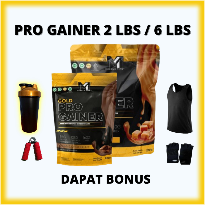 Jual PRO GAINER M1 2LBS/6LBS MUSCLE FIRST BPOM HALAL MUSCLEFIRST ...