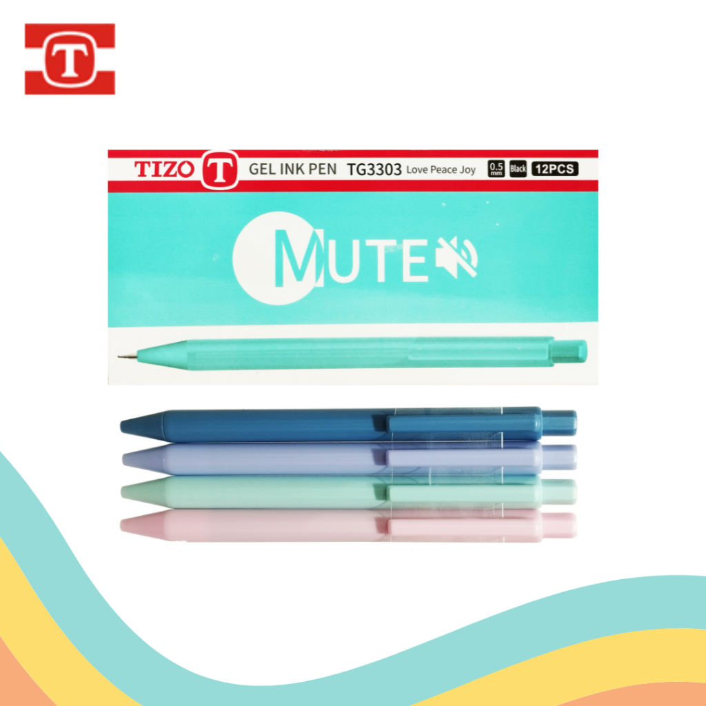 Jual GEL PEN TIZO TG-3303 (12 PCS) | Shopee Indonesia
