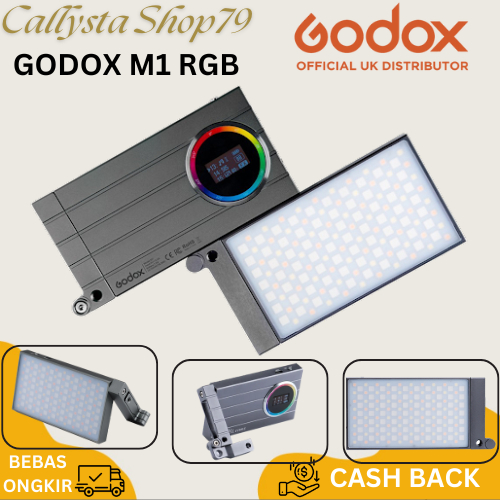 Jual GODOX M1 RGB MINI CREATIVE ON-CAMERA VIDEO LED LIGHT | Shopee ...