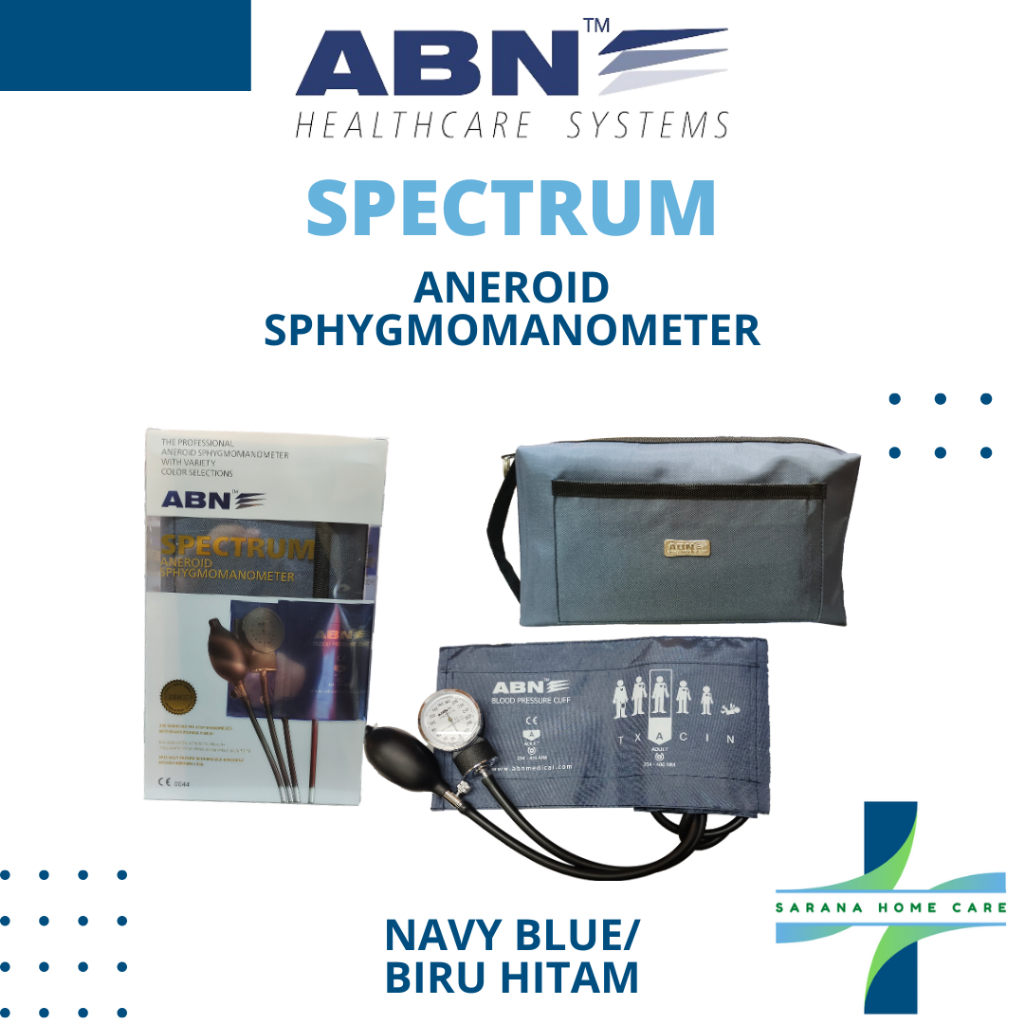 Jual ABN Spectrum Aneroid Sphygmomanometer/tensi darah/tekanan darah ...