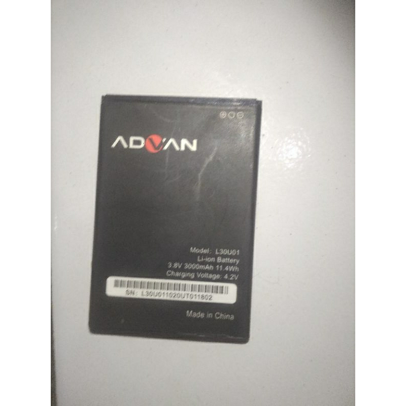 Jual baterai advan l30U01 advan nasa plus ori copotan | Shopee Indonesia
