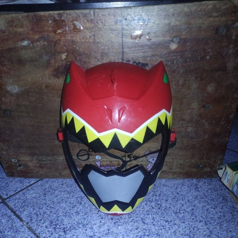 Jual Figure Power Rangers Dino Charge Red Ranger Topeng | Shopee Indonesia