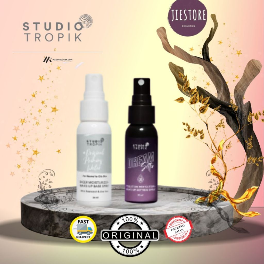 Jual [FACE MIST 2 PCS] Studio Tropik Bb Size Priming Water + DreamSetter | Shopee Indonesia