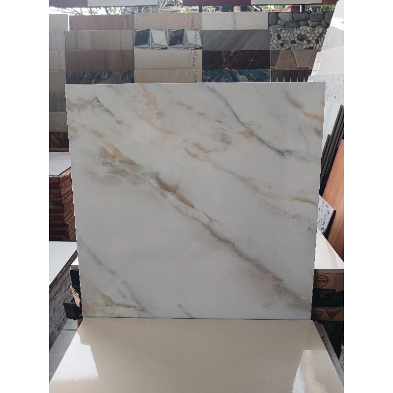 Jual Keramik Cutting Ukuran 50x50 Menza Grey Merk Uno Semi Granit ...