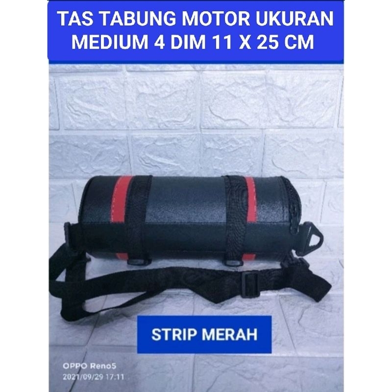 Jual TAS TABUNG MOTOR MEDIUM 4 Dim diameter 11 Cm x 25 Cm | Shopee ...