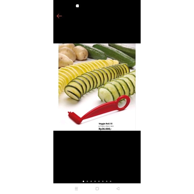 Jual vegie roll Tupperware (spiral kentang Tupperware) | Shopee Indonesia