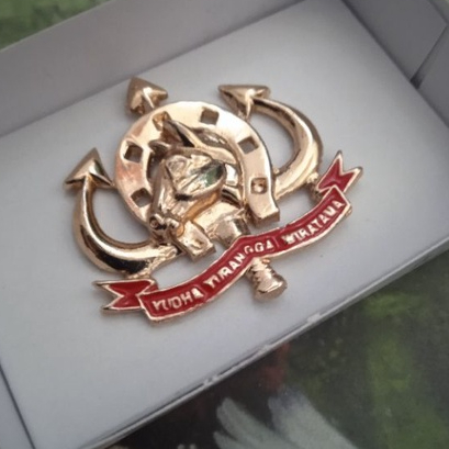 Jual brevet wing pin lencana kuda kavaleri | Shopee Indonesia