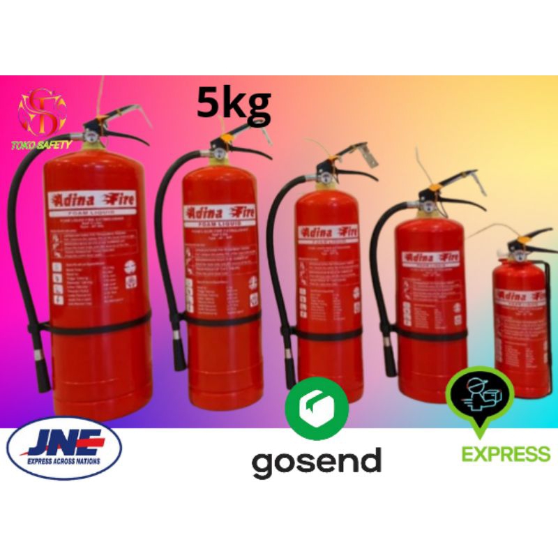 Jual APAR 4,5 KG ABC Powder 5kg- Alat Pemadam Api (APAR) / Fire ...