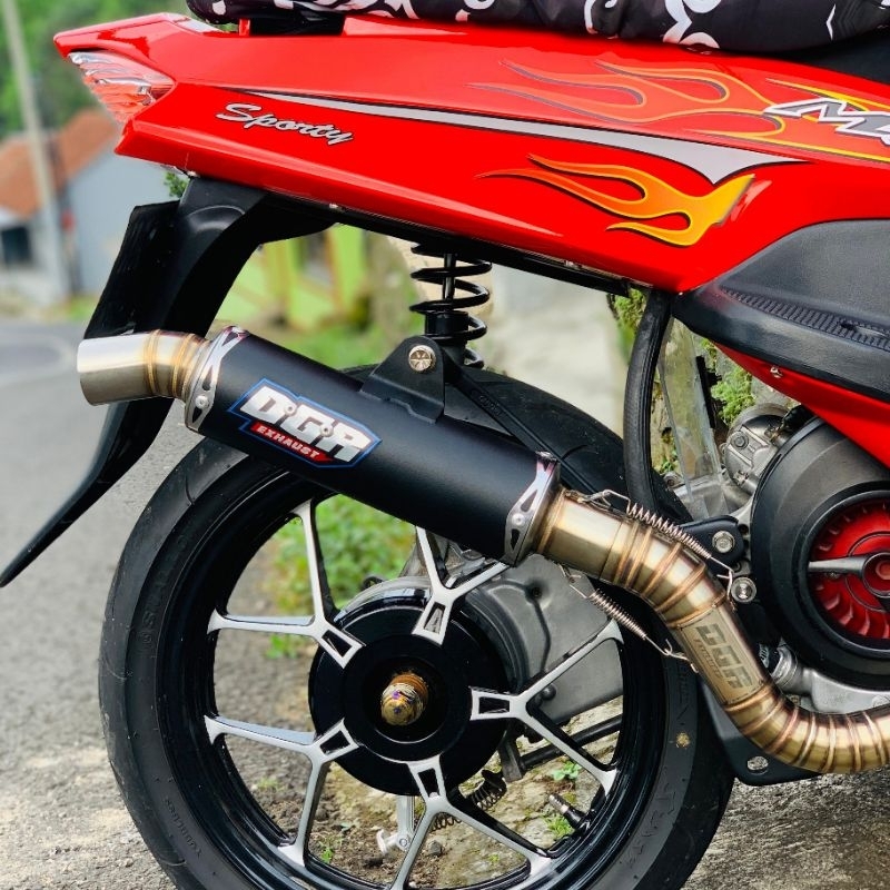 Jual KNALPOT DGR BLACK SERIES GEN2 BEAT/MIO/VARIO | Shopee Indonesia