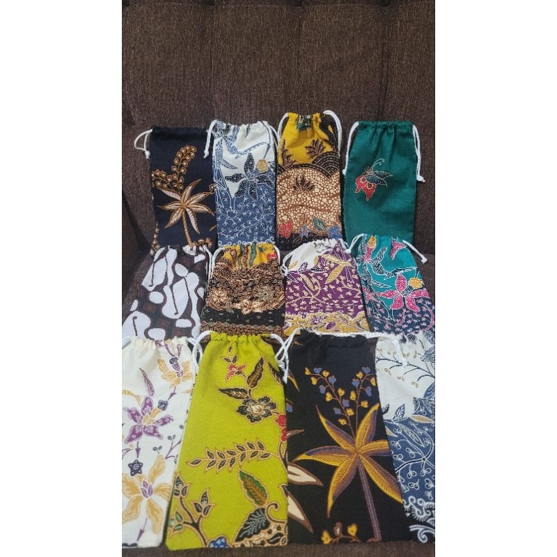 Jual Pouch Batik Halus Serut Vertikal ( Batik Halus) | Shopee Indonesia