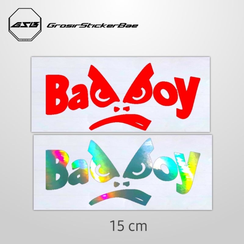 Jual Sticker cutting badboy stiker emoji untuk motor dan mobil | Shopee ...