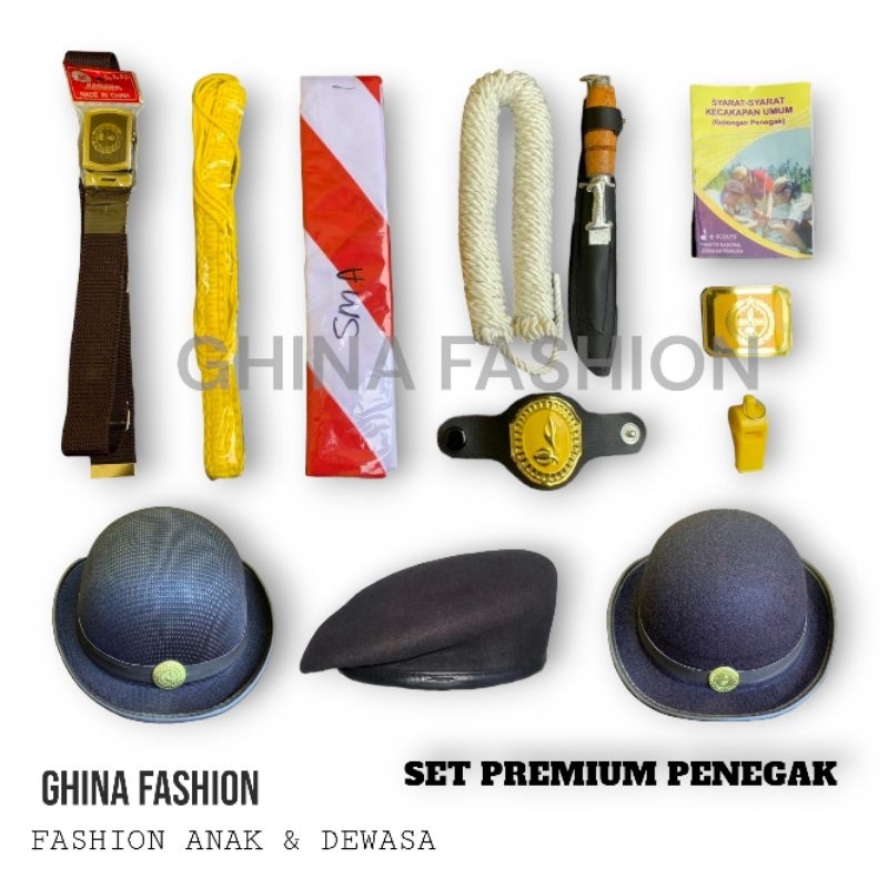 Jual Paket Premium Atribut Alat Perlengkapan Baju Pramuka SMA PENEGAK ...