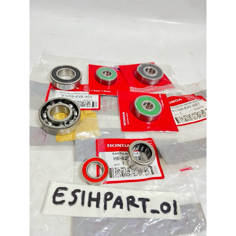 Jual Bearing rasio gardan plus laher bambu CVT Honda Genio Beat new ...