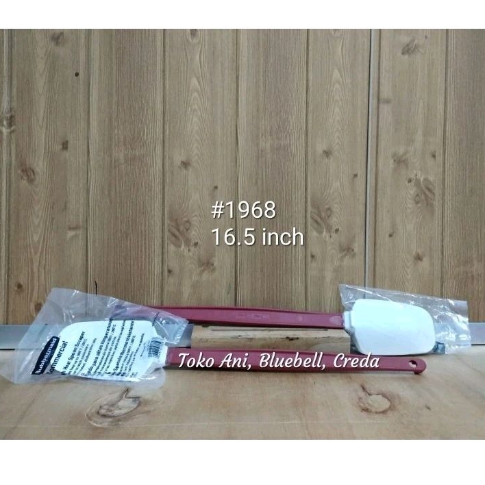 Jual Rubbermaid NSF High Heat Spoon Scraper Spatula 16.5 inch ( 1968 ...