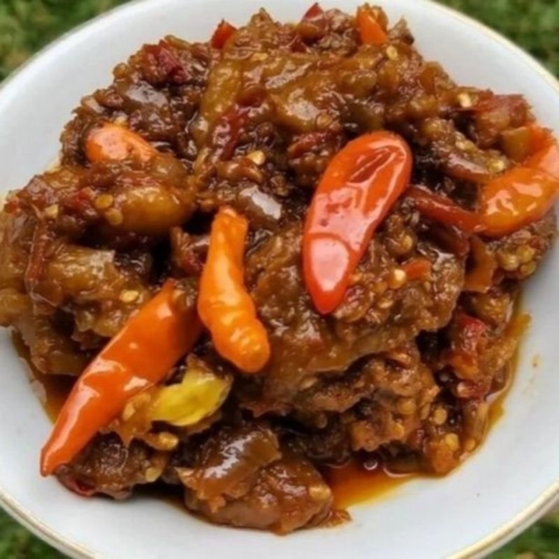 Jual LAUK (MANIS) OSENG MERCON Daging Iga [200gr]/Daging Iga Sapi Pedas ...