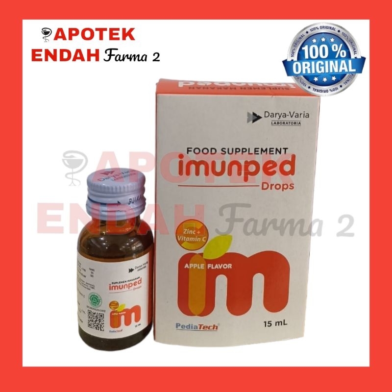 Jual IMUNPED DROP SIRUP PERBOTOL VITAMIN | Shopee Indonesia