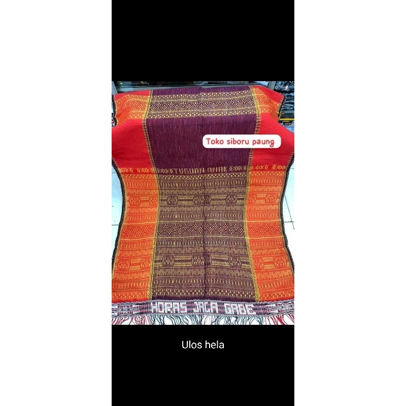 Jual Ulos Hela Ulos Ragihotang Hela Benang Mas | Shopee Indonesia
