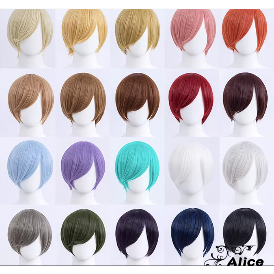Jual wig base cosplay 30 cm non sasak base universal import new ...
