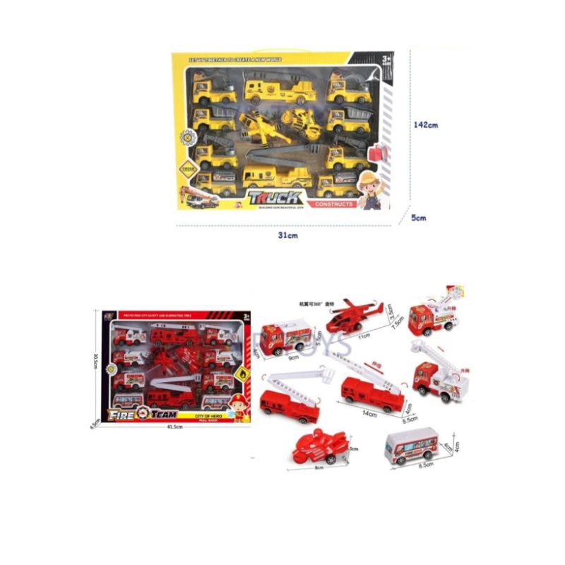 Jual Mainan Mobil Pemadam Kebakaran Fire Team Emergency Rescue/Truck ...