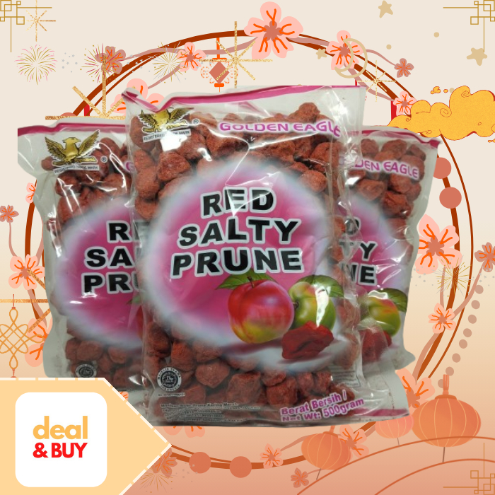 Jual Golden Eagle Red Salty Prune/ Kiamboi Merah/ Kiamboy Merah 500g ...