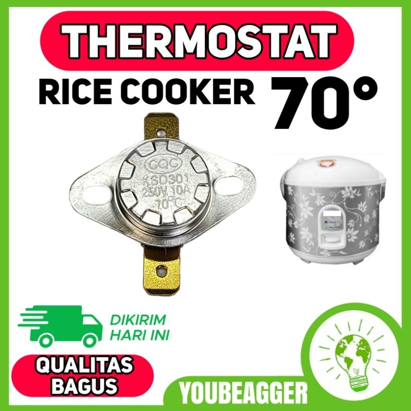 Jual Thermostat rice cooker 70 derajat | Shopee Indonesia