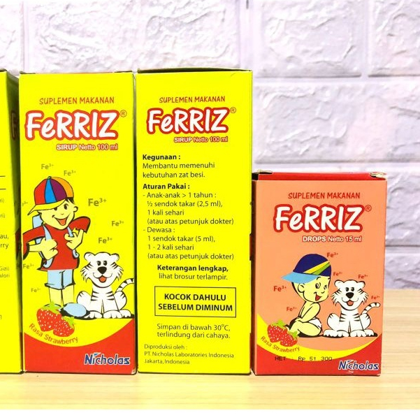 Jual Ferriz Drops dan Syrup | Shopee Indonesia