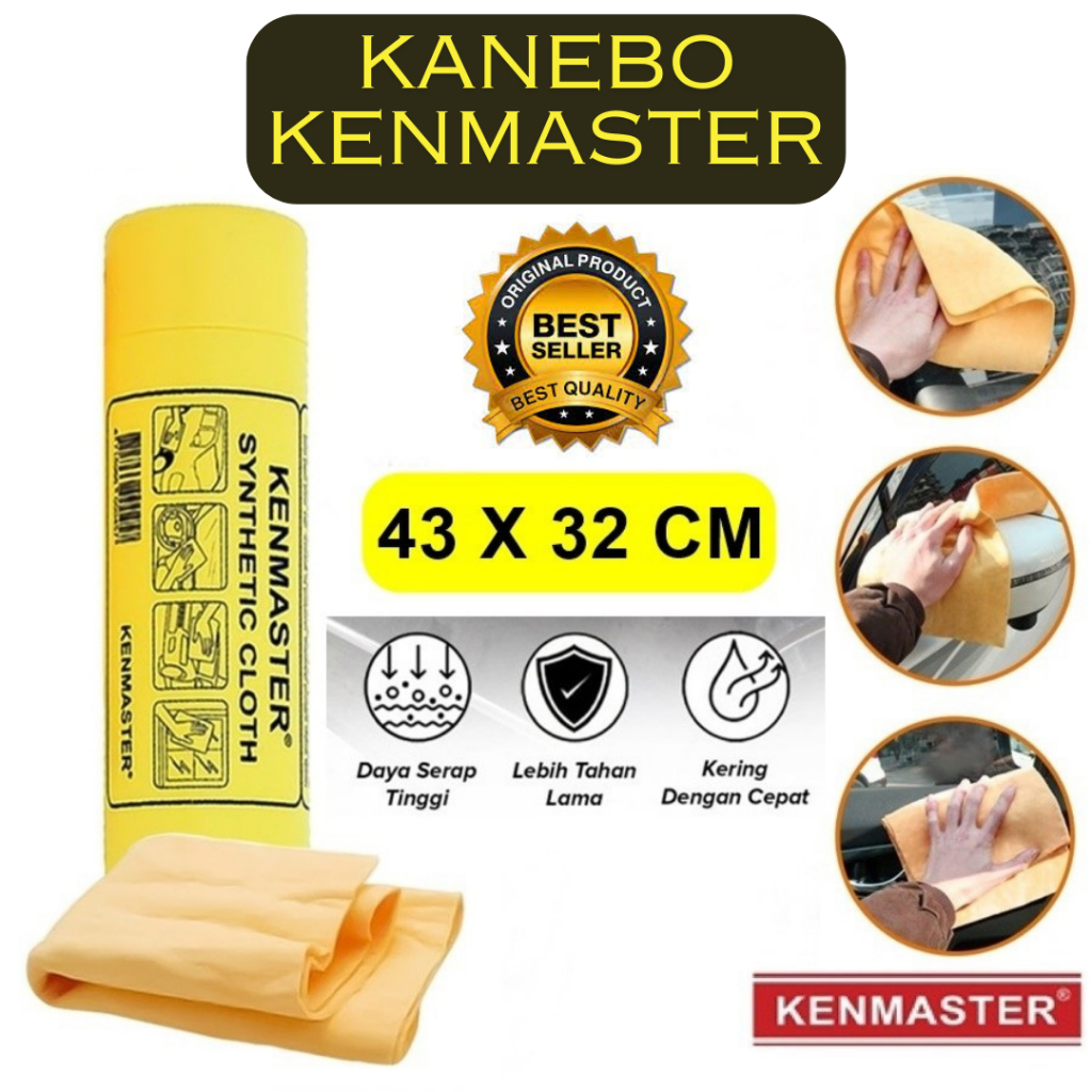 Jual Lap kain kanebo tabung lap synthetic, Kanebo Botol, Uk 43x32 dan ...