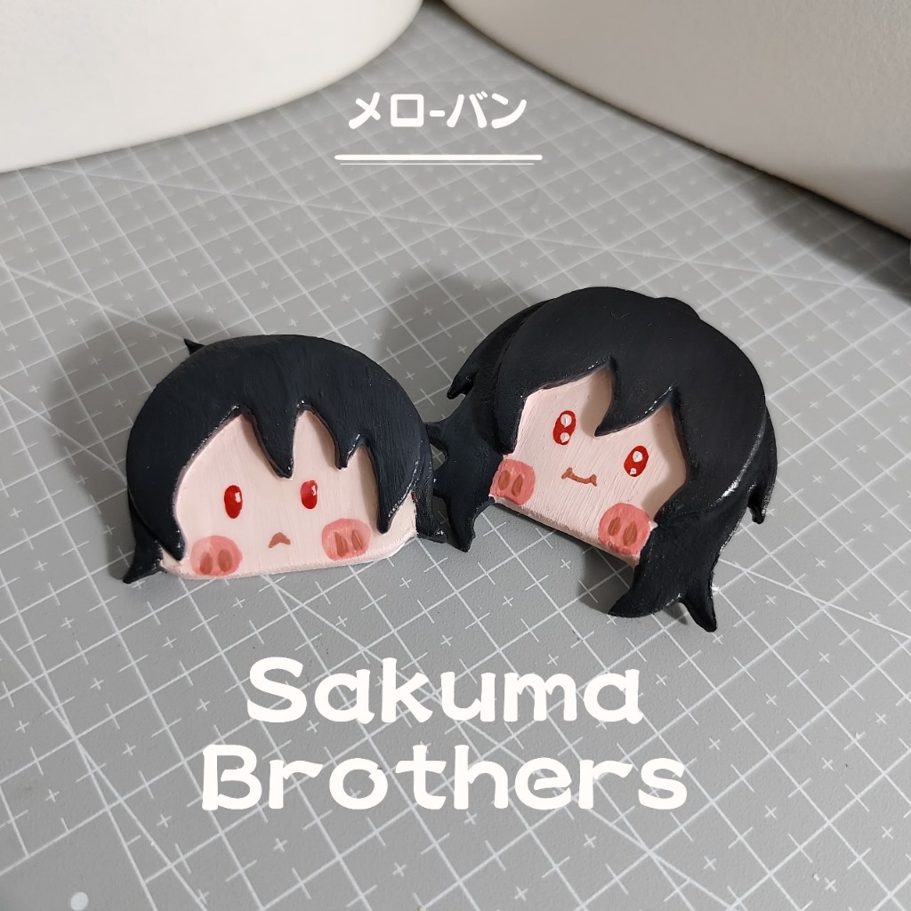 Jual Sakuma Brothers - Ensemble Stars!! || clay pin handmade - anime ...