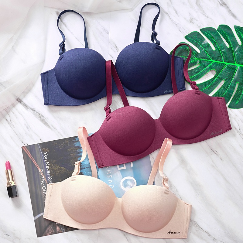 Jual SixGo Bra Seamless Push Up Busa Tebal Tanpa Kawat 2188 (dapat Tali Bening) | Shopee Indonesia
