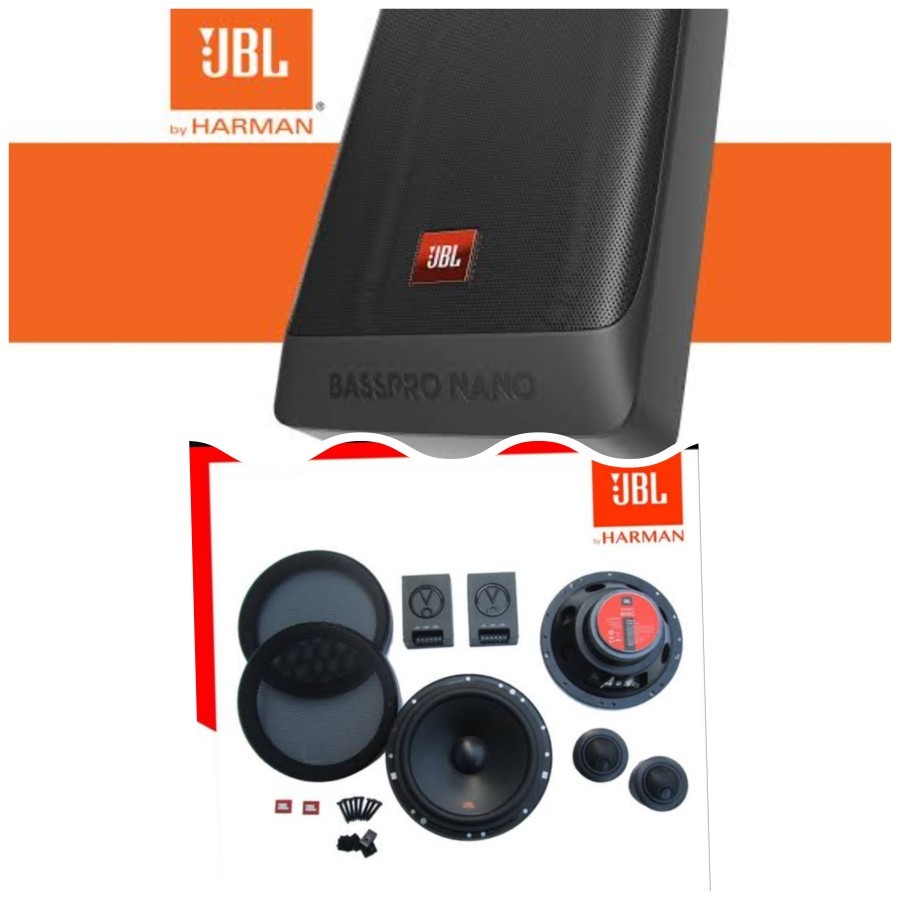 Jual Paket Subwoofer JBL Basspro Nano Speaker Crossover Tweeter JBL ...