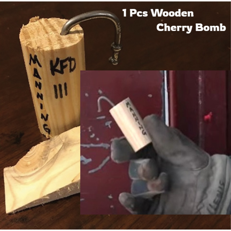 Jual Chock Wooden Fire Kayu Penahan Pemadam Kebakaran Cherry Bomb ...