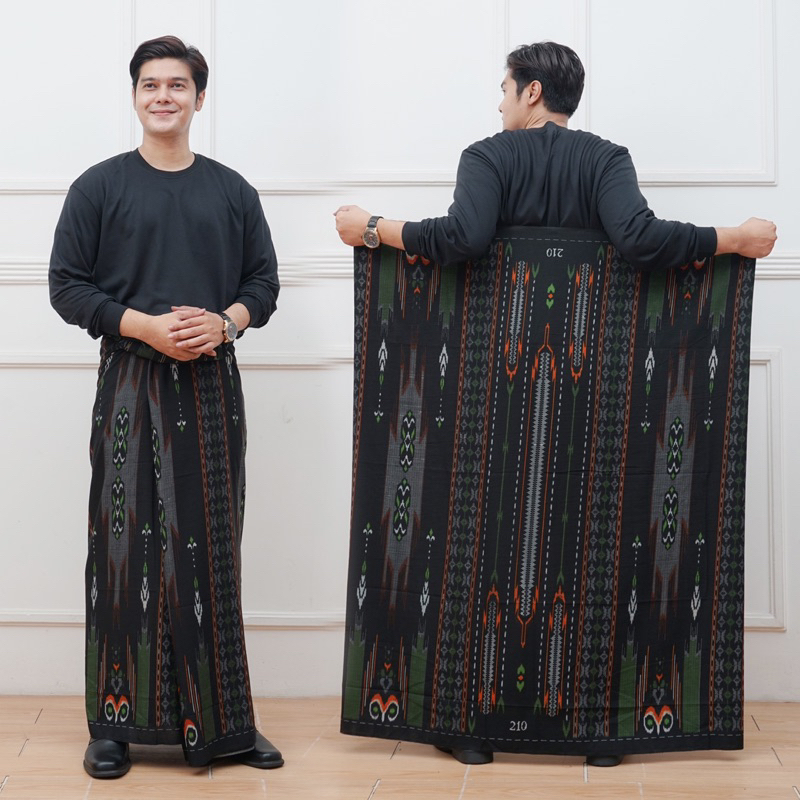 Jual SARUNG MILIYARD SIGNATURE BLACK SERIES SARUNG HITAM SARUNG SANTRI ...