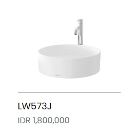 Jual WASTAFEL CUCI TANGAN TOTO Vessel Counter Lavatory Kualitas1 Grade ...