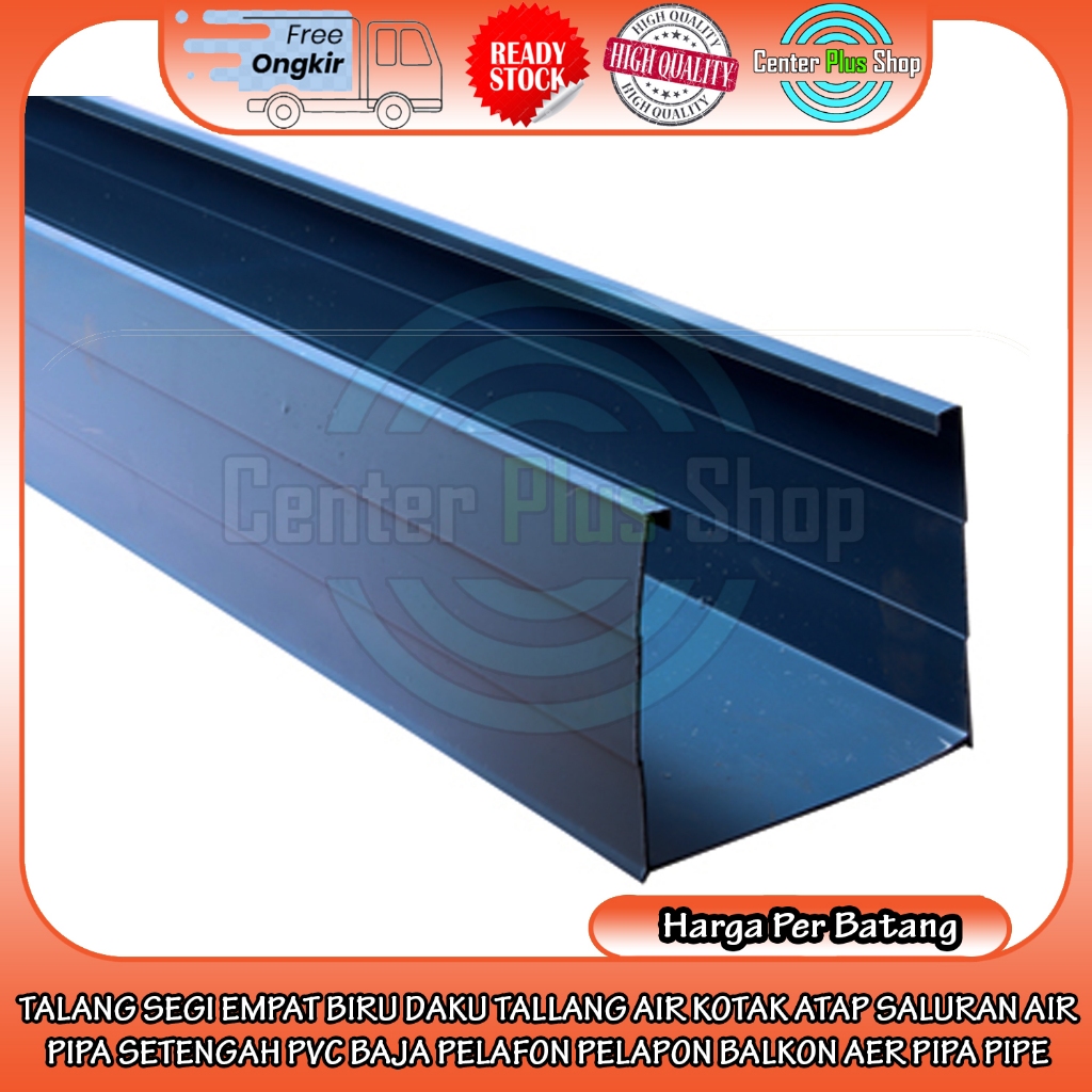 Jual TALANG AIR KOTAK SEGI EMPAT BIRU DAKU TALLANG ATAP SALURAN AIR ...