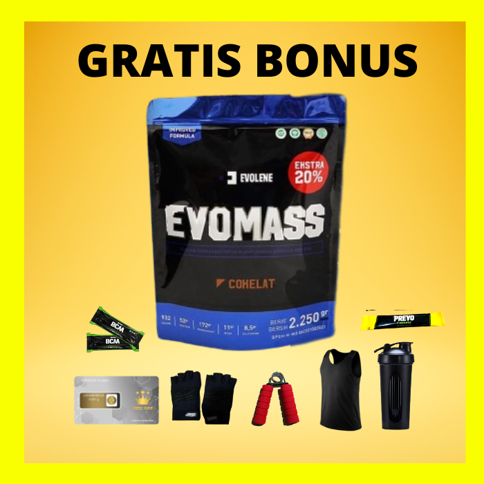 Jual Evomass Gainer 5 Lbs Halal Bpom Mass Gainer Susu Gym Mass Gainer