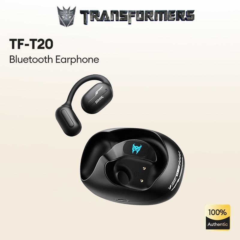 Jual Transformers T20 TWS OWS Open Ear Bluetooth Earphone V5.4 Call ...