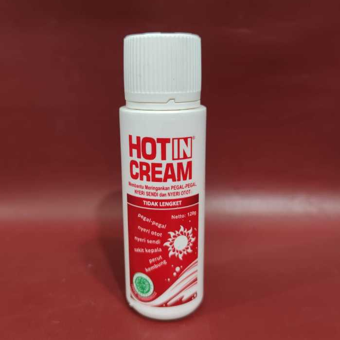 Jual Hot In Cream Putih 120gr - Balsem otot Dan sendi | Shopee Indonesia