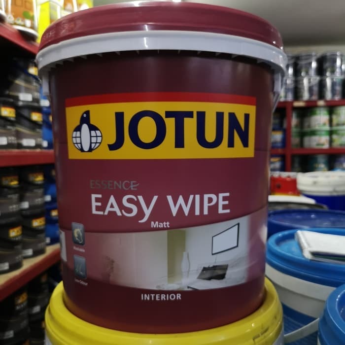 Jual JOTUN EASY WIPE Cat Tembok Interior Mudah Di Bersihkan - 5KG (READY SEMUA WARNA) | Shopee ...