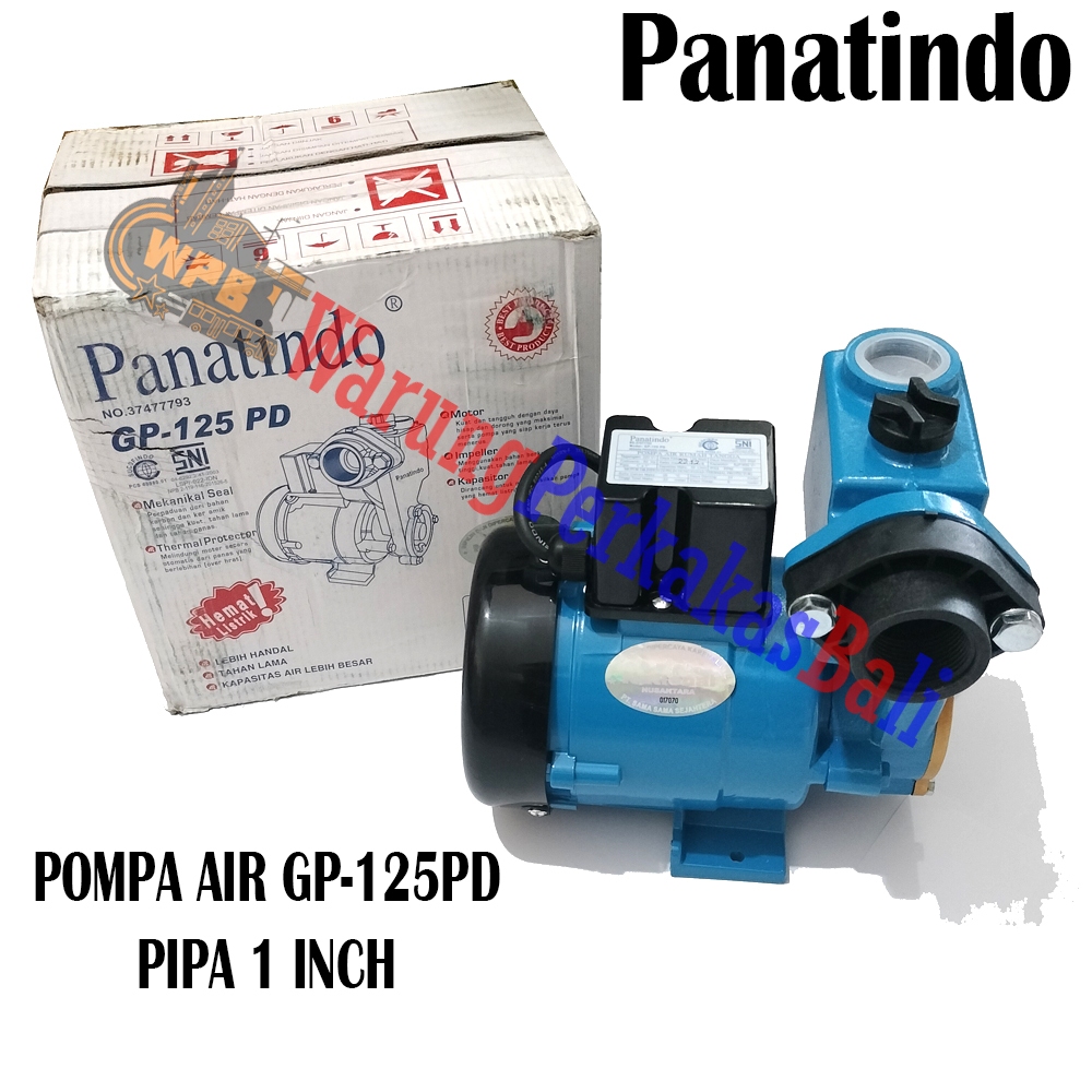 Jual PANATINDO BY NATIONAL Pompa Air GP-125 PD Mesin Sedot Hisap Air Pipa 1 inch / Mesin Pompa ...