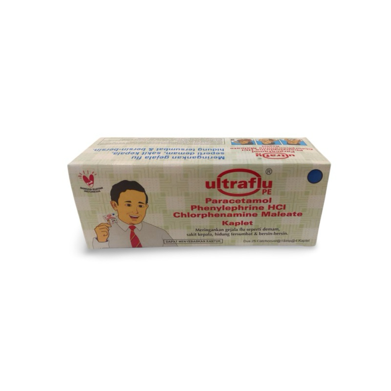 Jual Ultraflu PE Obat Flu Demam Sakit Kepala 1 Strip | Shopee Indonesia