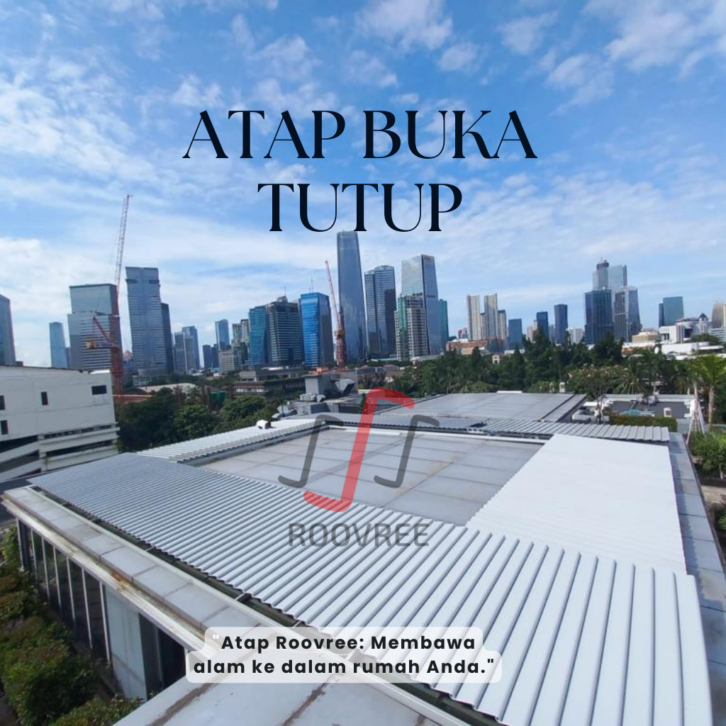 Jual Atap Buka Tutup Lovera Atap Roovree | Shopee Indonesia