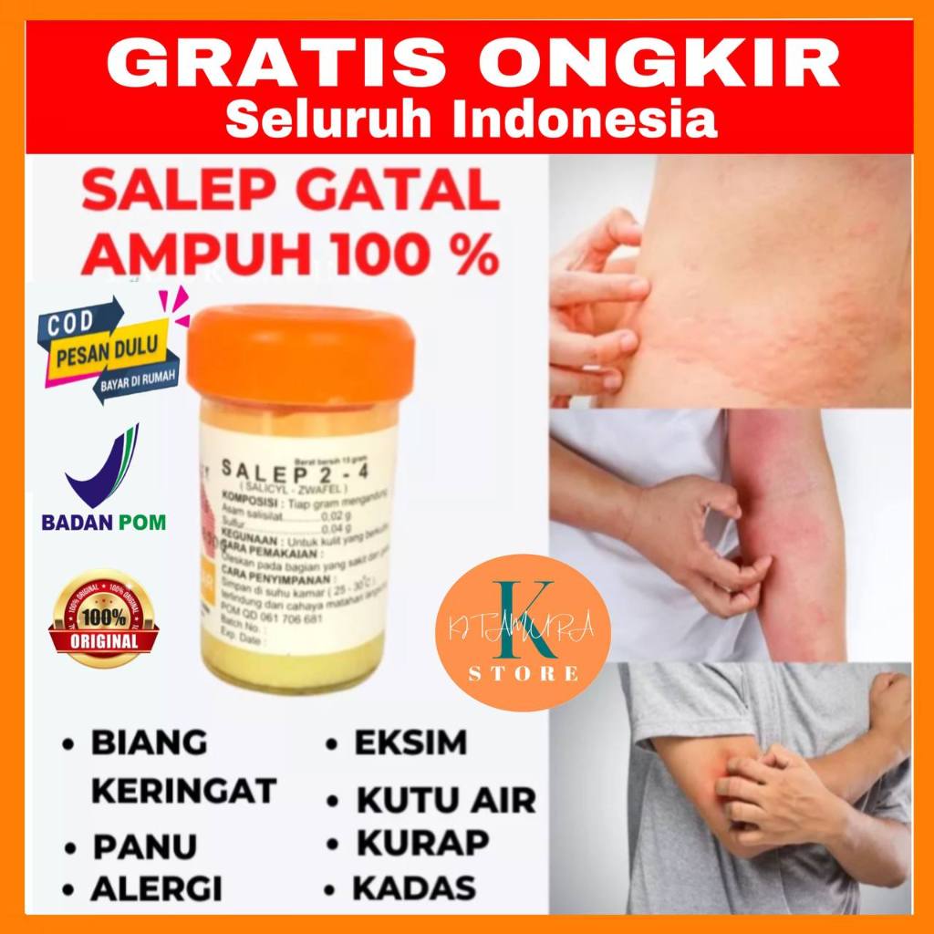Jual Salep Belerang Sulfur Gatal Obat Ampuh Kulit Gatal Jamu Kepala ...