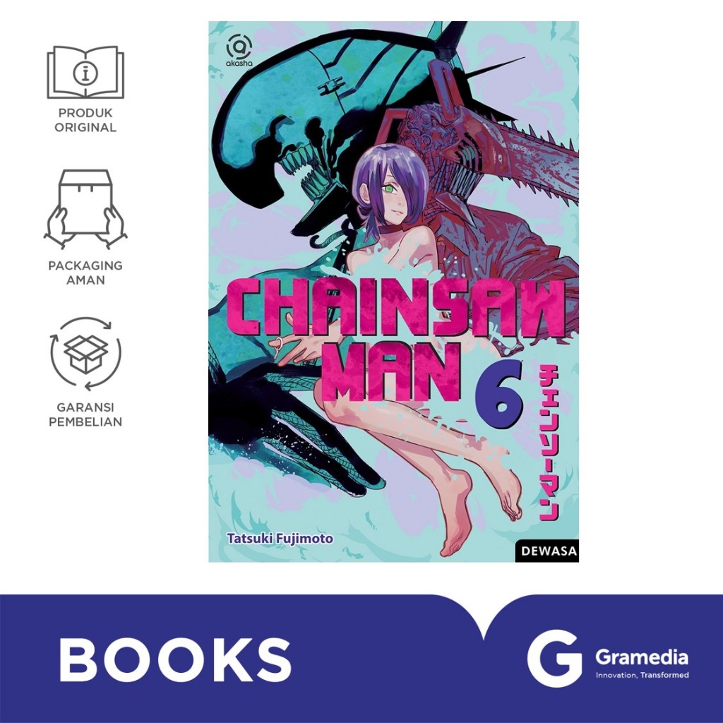 Jual Komik Chainsaw Man Vol.6 (Tatsuki Fujimoto) | Shopee Indonesia