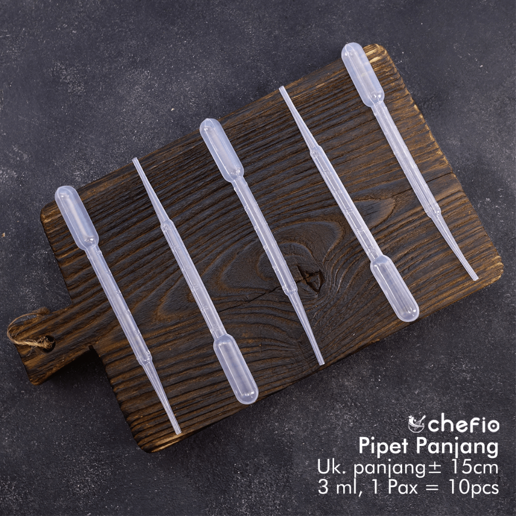 Jual Pipet Plastik Fla Puding Pipet Infuser Dessert Dekorasi Kue ...