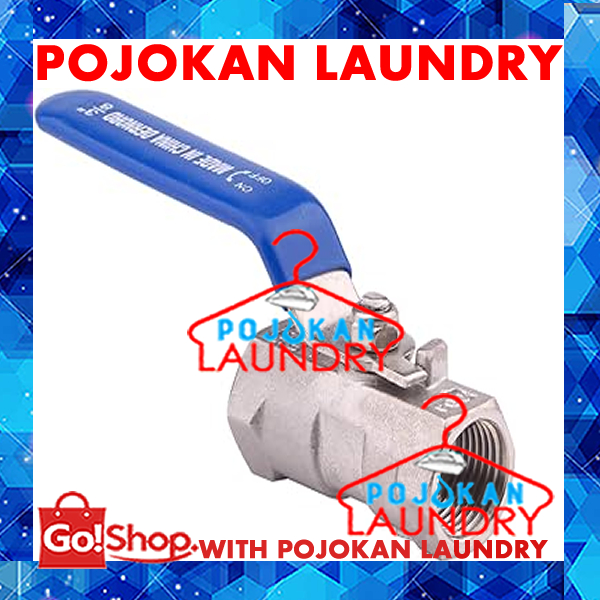 Jual Stop Kran 3/8 INCH/Ball Valve 3/8"/Kran SANKYO 1000 Stainless ...