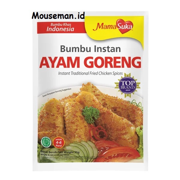 Jual MamaSuka - Bumbu Khas Indonesia Bumbu Instan AYAM GORENG Instant ...